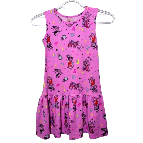 Dreamworks | Dresses | Dreamworks Purple Trolls World Tour Small 66x ...
